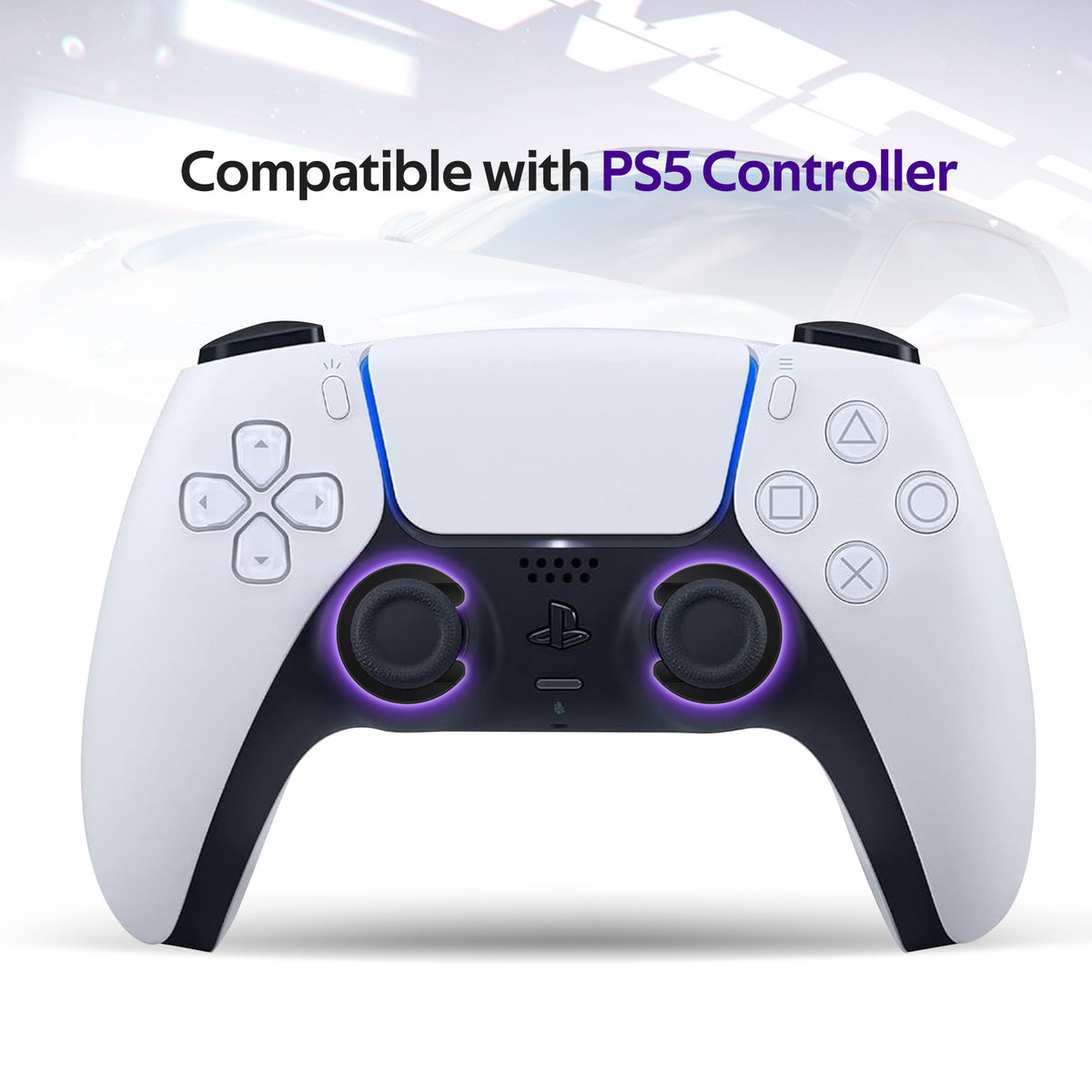 1 Pair of Joystick Protectors for Switch Pro Controller/ PS4 5 Control