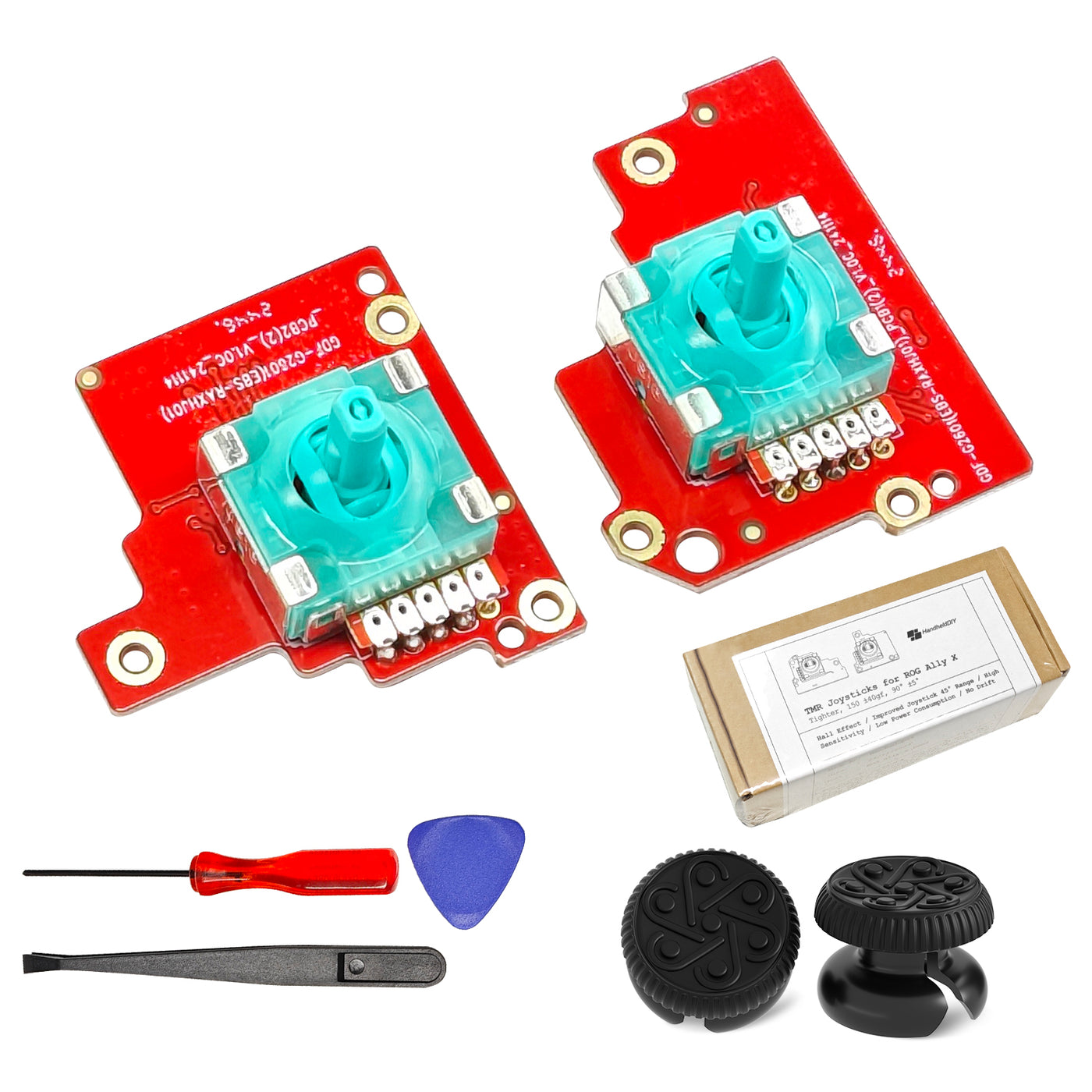 TMR Hall Effect Joystick for ROG Ally X, Tighter Version, with Calibra