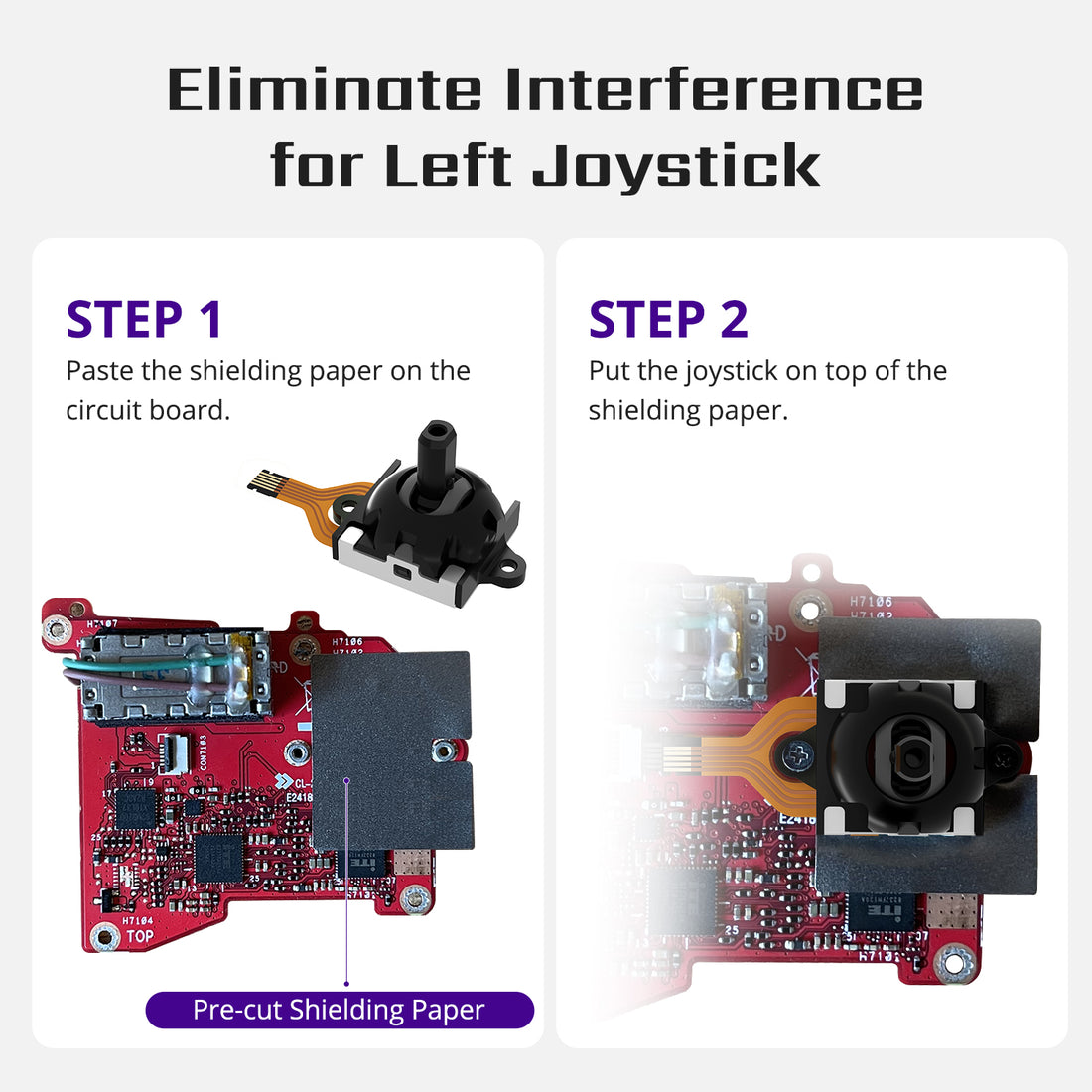 Hall Joystick for ROG Ally / X, with Free Tools Kit [Does Not Compromi