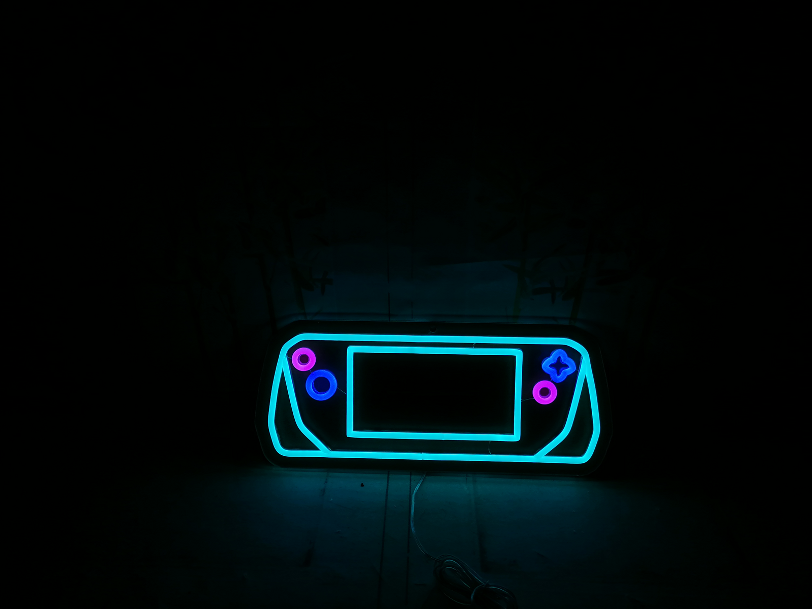 ROG Ally LED Neon Sign with Switch and USB Plug, Gamer's Best Gift, 40